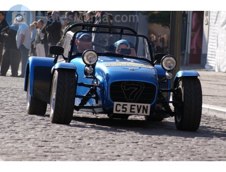 C5 EVN, Caterham Seven (Middlesbrough) License plate of the United Kingdom