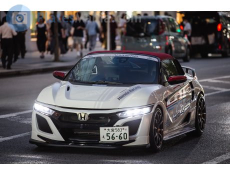 大宮 583 え 5660, Honda S660 (Saitama (Ōmiya)) License plate of Japan