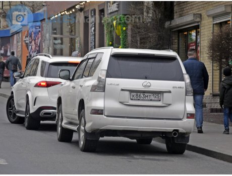 к863мт125, Lexus GX (Maritime (Primorye) Krai) License plate Russia