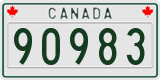 90983, Navistar 7000-Series (Federal license plates) License plate of ...