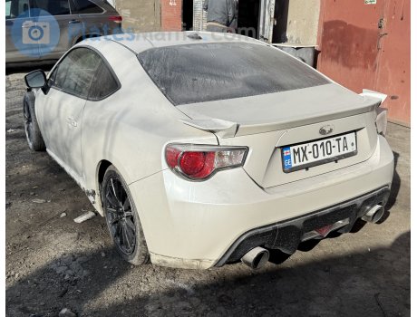 MX-010-TA, Scion FR-S , License plate of Georgia