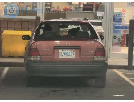 Nova Scotia (NS) license plates Lookup