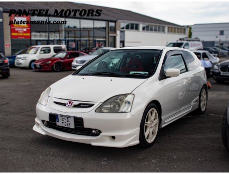 02-DL-11995, Honda Civic (Donegal) License plate of Ireland