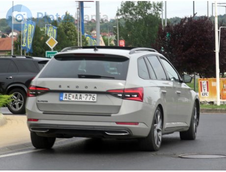 AE AA-776, Skoda Superb , license plates of Hungary
