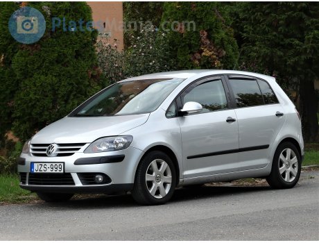 JZS-999, Volkswagen Golf Plus , license plates of Hungary