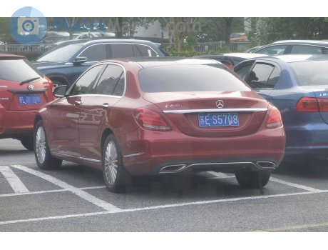 苏E·S57Q8, Mercedes-Benz C-Klasse (Suzhou Prefectural City) License ...