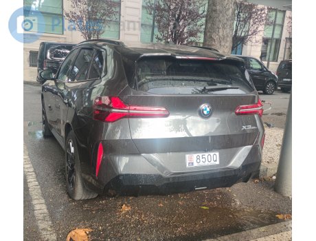 850Q, BMW X3 , License plate of Monaco