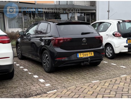 T-566-TR, Volkswagen Polo , License plate of the Netherlands