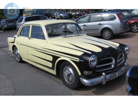AKN 523, Volvo Amazon , License plate of Sweden