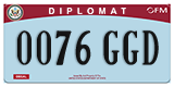 0076 GGD, Toyota Sienna (Zambia) License plate of the USA / Federal ...