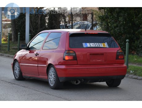 I 31DT, Volkswagen Golf , license plates of Hungary