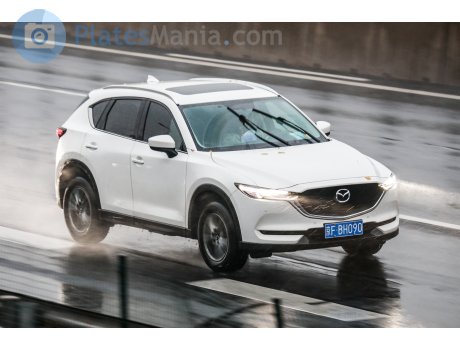 京F·BH090, Mazda CX-5 (Urban area) License plate of China