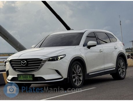 BP 1688 VA, Mazda CX-9 (Riau Islands) License plate of Indonesia