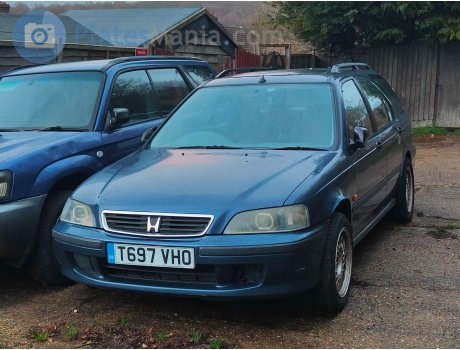 T697 VHO, Honda Civic (Bournemouth) License plate of the United Kingdom