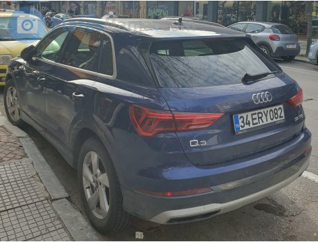 34 ERY 082, Audi Q3 (İstanbul) License plate of Turkey