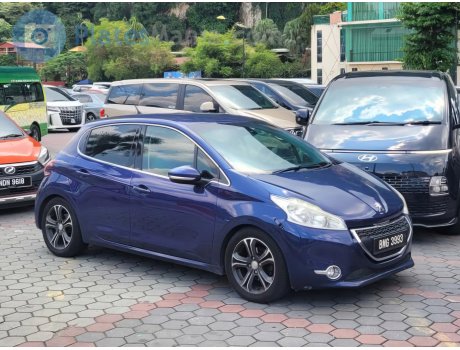 BNG 3993, Peugeot 208 (Selangor State) License plate of Malaysia