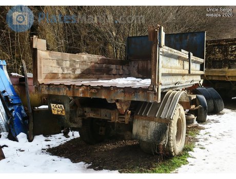 1448 ГРЖ, MAZ 500 (Georgian SSR) License plate USSR