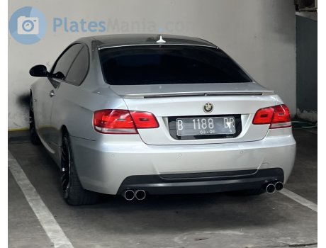License plates of Indonesia