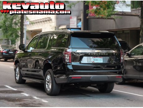 0046 UAD, Chevrolet Suburban (Bahrain) License plate of the USA ...
