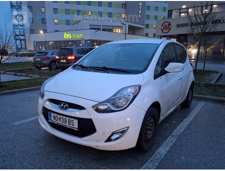 ND 38 BS, Hyundai ix20 (Neusiedl am See District) License plate of Austria