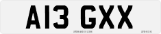 A13 GXX, Audi S7 (Personalized license plates) License plate of the ...