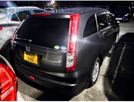 WA09 VAO, Honda Stream (Exeter) License plate of the United Kingdom