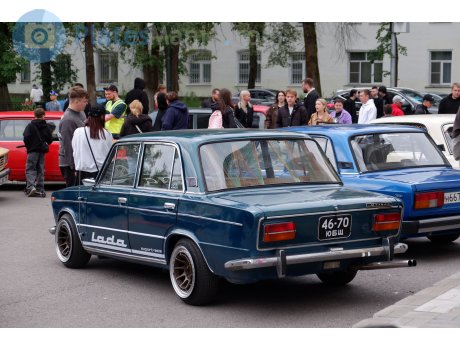 4670 ЮБЩ, Lada (VAZ) 2103 (Moscow Oblast) License plate USSR