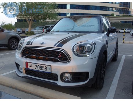70858, MINI Countryman , License plate of Qatar