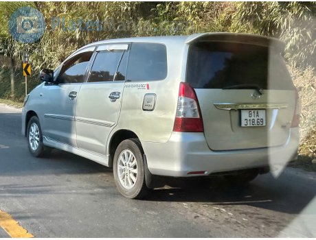 81A-318.69, Toyota Innova (Gia Lai Province) License plate of Vietnam