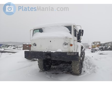 6655 ТВ, MAZ 537 , License plate USSR