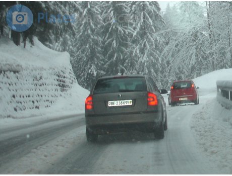 BE 238695, Skoda Octavia (Bern) License plate of Switzerland
