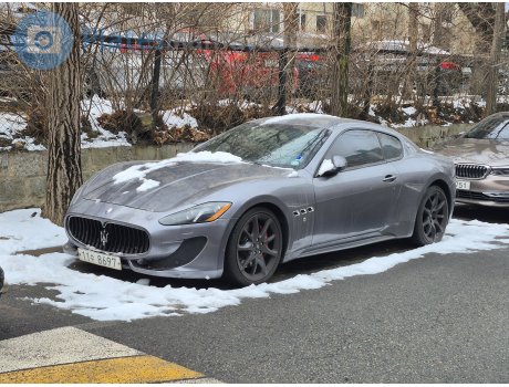 11수 8697, Maserati GranTurismo , License plate of South Korea