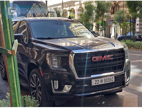 22 H 88162, GMC Yukon (Erbil Governorate) License plate of Iraq
