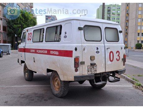 GRY-586, UAZ 452 , license plates of Hungary
