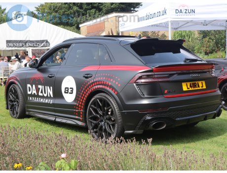 L411 RAJ, Audi RS Q8 (Middlesbrough) License plate of the United Kingdom
