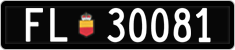 FL 30081, Hyundai i20 , License plate of Liechtenstein