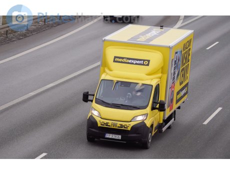 PP 9183U, FIAT Ducato (Piła County) License plates of Poland