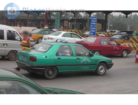 京B·F1763, Citroёn Fukang (Taxis, motorcycles and commercial vehicles ...