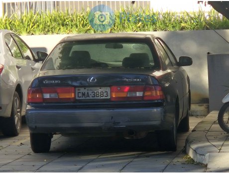 CMA-3883, Lexus ES (São Paulo) License plate of Brazil