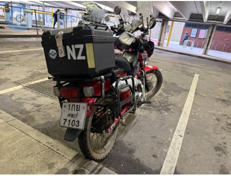 1กย 7103, Honda CT/CY Series (Phetchaburi) License plate of Thailand