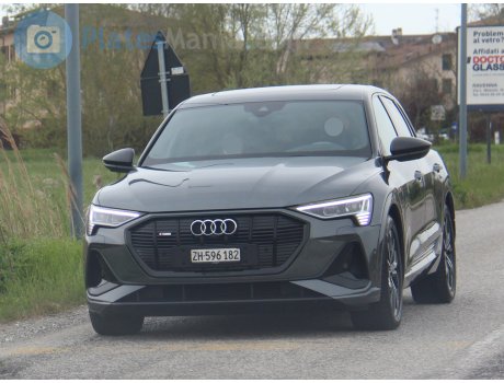 ZH 596182, Audi (Zurich) License plate of Switzerland