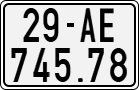 29-AE 745.78, Dat Bike Quantum (Hanoi Municipality) License plate of ...