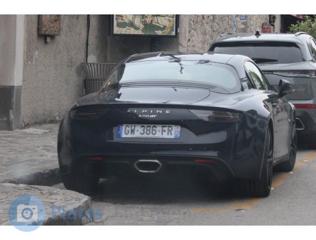 GW-386-FR, Alpine A110 (Paris) French license plate