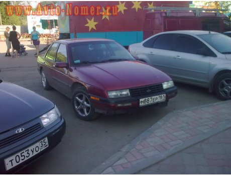 "м 887 ер 161" photos Chevrolet Corsica. Russia