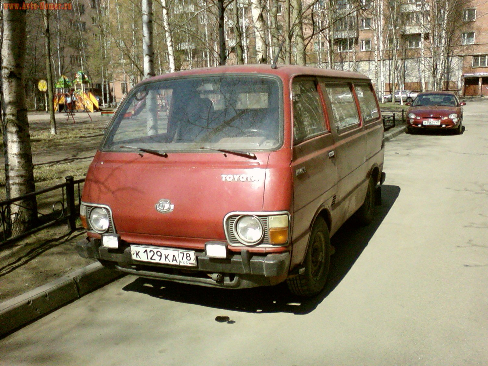 "к 129 ка 78" photos Toyota HiAce. Russia